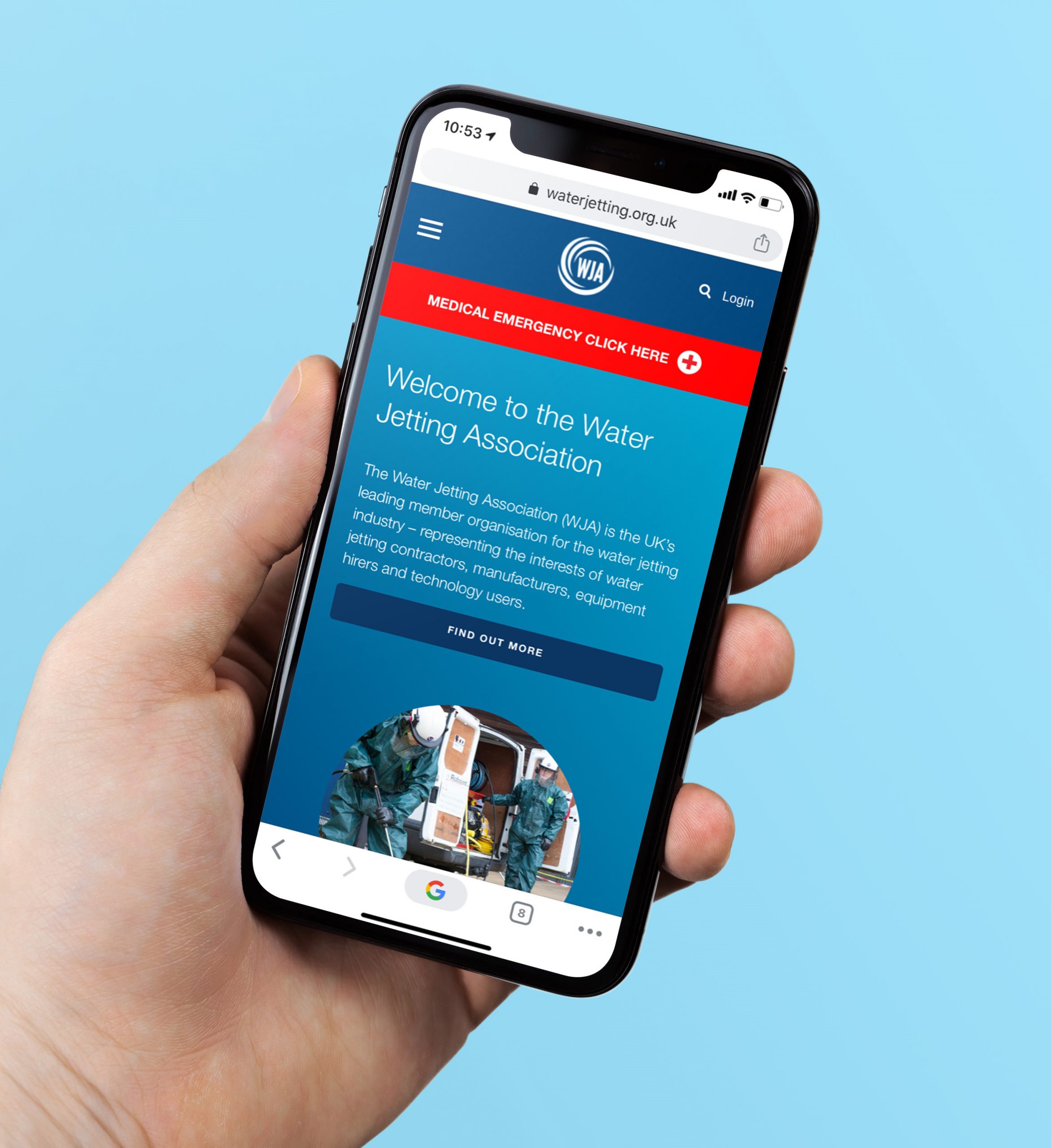 Emergency Tab Gives Rapid Access to Water Jetting Injury Guidelines ...